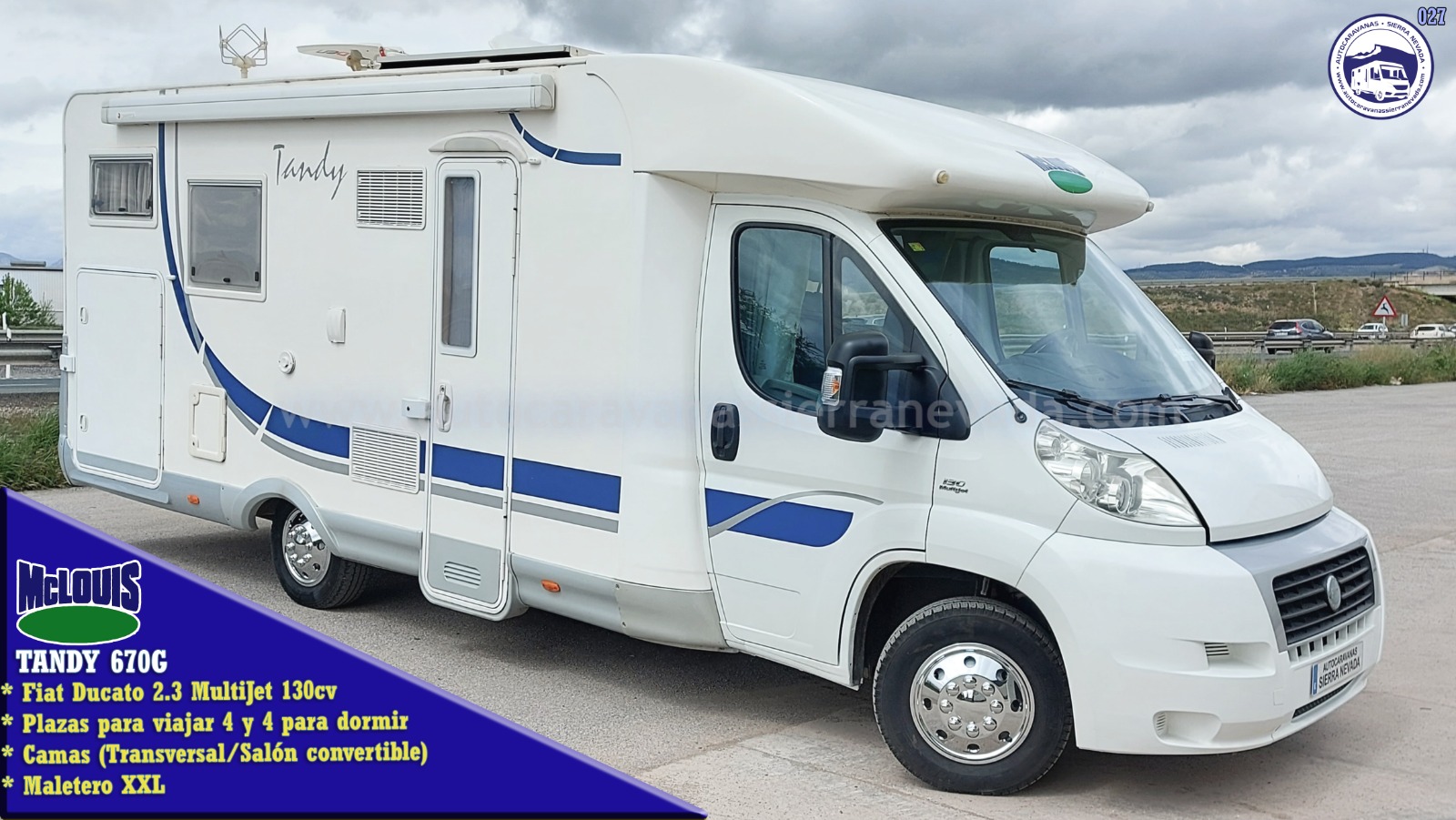 2022 - 027 - McLOUIS TANDY 670G 38.900€ - Autocaravanas de ocasión